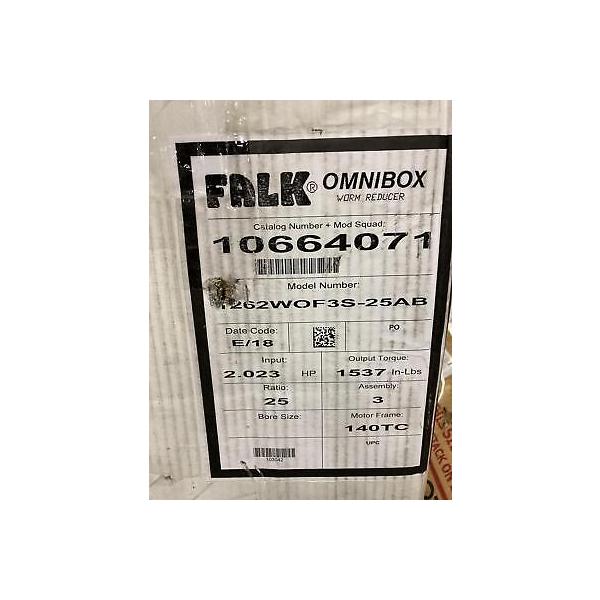 Falk 1262WOF3S-25AB Omnibox Worm ReducerFALK 1262WOF3S-25AB OMNIBOX WORM Reducer