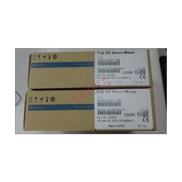 1PC NEW FUJI AC SERVO MOTOR GYS101DC1-CB GYS101DC1CB1PC New Fuji ACサーボモーターGYS101DC1-CB GYS101DC1CB