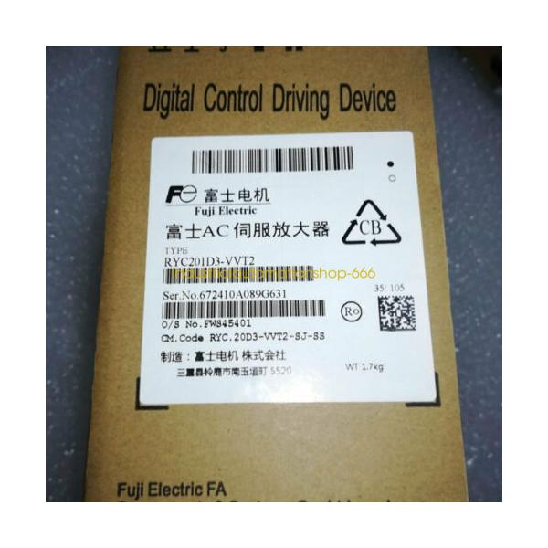 Fuji servo drive RYC201D3-VVT2 200WS 富士サーボドライブ RYC201D3-VVT2 200W