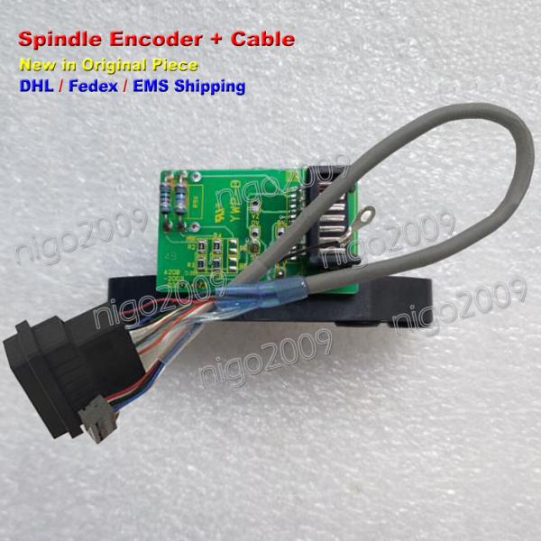 New FANUC Spindle Encoder Motor Sensor + Cable for A20B-2003-0310 A860-2100-V001新しいファナックスピンドルエンコーダモーターセンサー + ケーブル A20B-2...