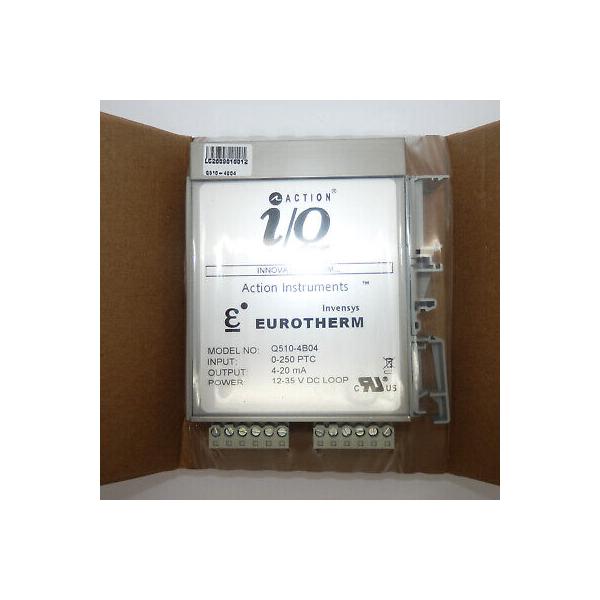 Eurotherm Action I/Q Series Multi-Channel RTD Input 2-Wire Transmitter Q510-4B04Eurotherm Action I/QシリーズマルチチャネルRTD入力2線トラ...