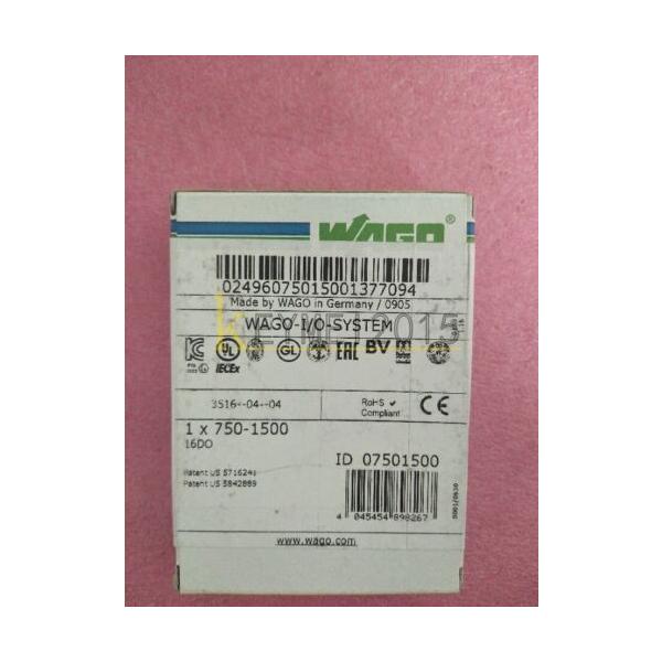 1PCS NEW WAGO module 750-15001PCS新しいWagoモジュール750-1500