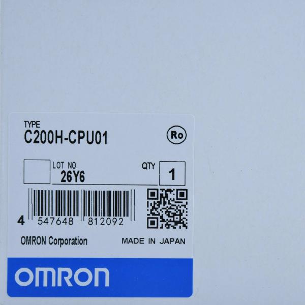 Omron C200H-CPU01 Programming Controller New One  C200HCPU01OMRON C200H-CPU01プログラミングコントローラーNew One C200HCPU01