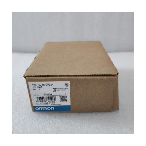 Omron CJ2M-CPU14 CPU Unit New One  CJ2MCPU14OMRON CJ2M-CPU14 CPUユニットNEW ONE CJ2MCPU14