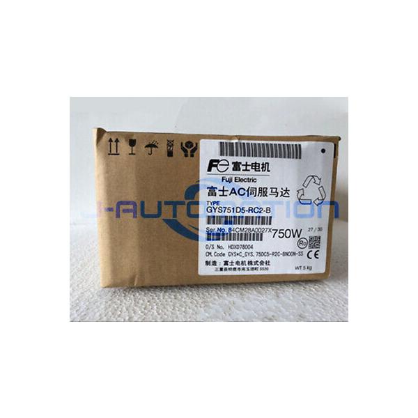 1PCS Brand  FUJI GYS751D5-RC2-B servo motor1PCSブランドFuji Gys751D5-RC2-Bサーボモーター