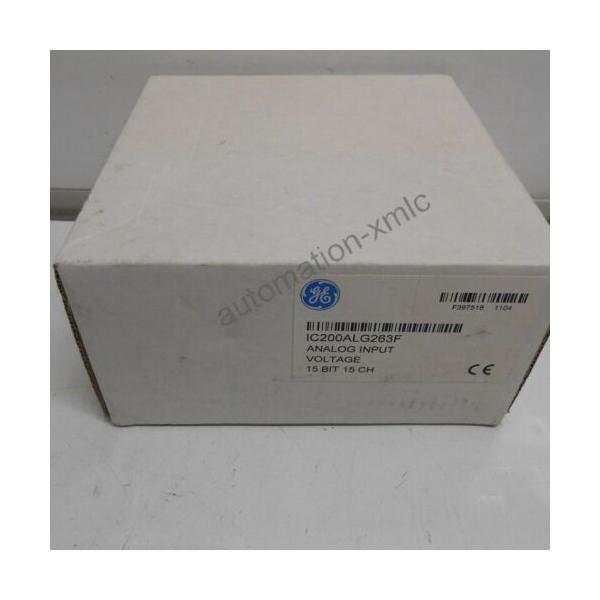 IC200ALG263 GE Fanuc VersaMax Analog input 15 bit voltage 15 channelIC200ALG263 GE FANUC VERSAMAXアナログ入力15ビット電圧15チャネル