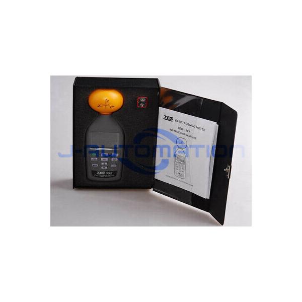 1PCS TES-593 ElectroSmog Meter, 3 axis isotropic measurements of EMF NEW1PCS TES-593 ElectroSmogメーター、3軸等方性測定EMF新しい