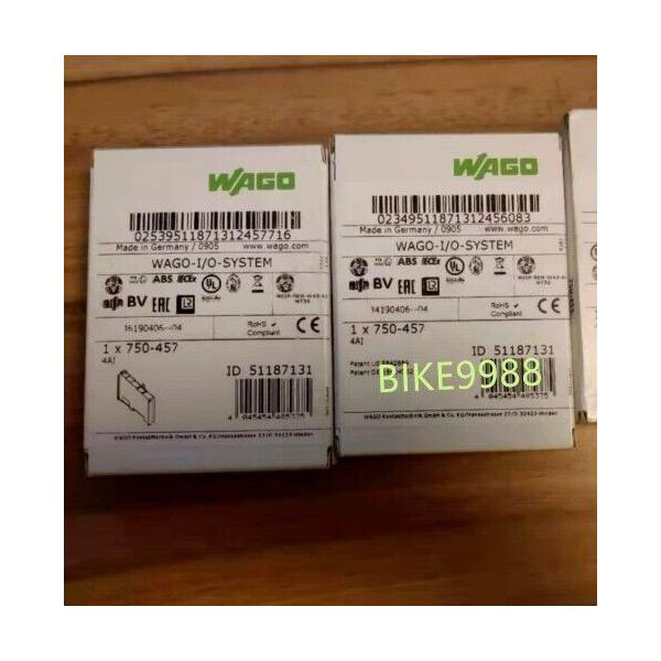 New WAGO 750-457 Buscoupler DeviceNet Module PLC Adapter新しいWAGO 750-457 Buscoupler Devicenet Module PLCアダプター