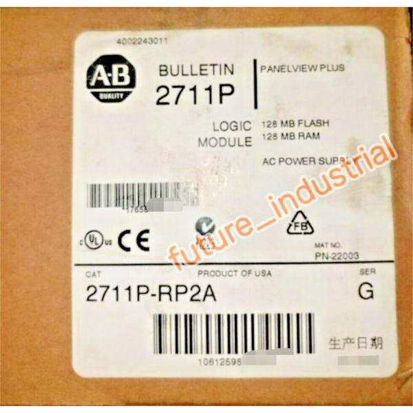 New Factory Sealed 2711P-RP2A /G PanelView Plus logic Module 2711P-RP2A新しい工場密閉2711p-RP2A /Gパネルビューとロジックモジュール2711p-RP2A