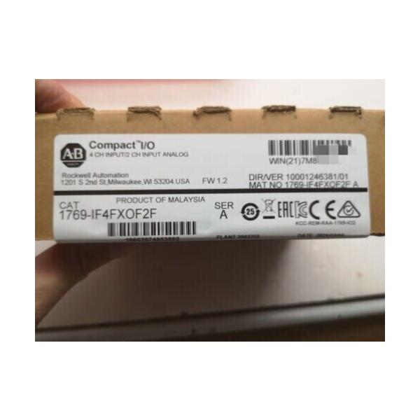 New Sealed AB 1769-IF4FXOF2F Ser A CompactLogix I/O Module 1769IF4FXOF2F新しいシールされたAB 1769-IF4FXOF2F Ser A CompactLogix I/...