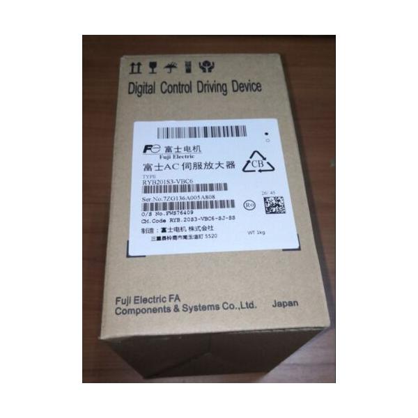 1PCS NEW FUJI RYB201S3-VBC6 Servo Drive1PCS New Fuji RYB201S3-VBC6サーボドライブ