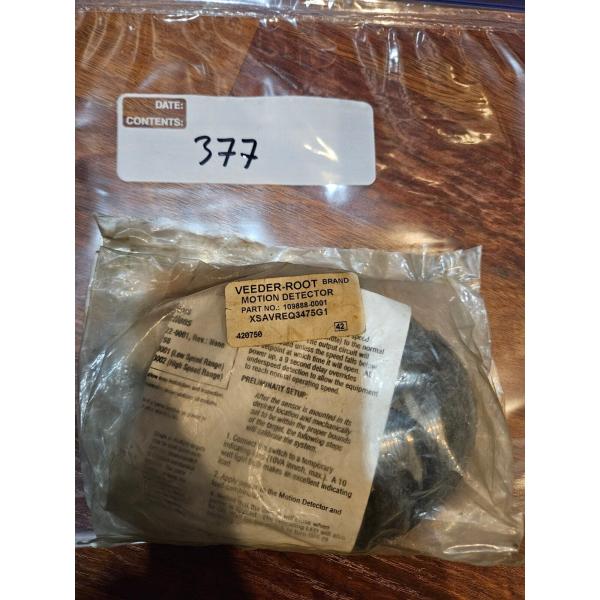 Veeder-root XSAVREQ3475G1 Motion Detector 20-264v-acVeeder-Root XSavreq3475G1モーション検出器20-264V-AC