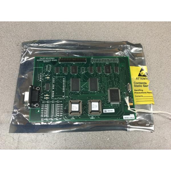 NEW NO BOX PILLAR INDUSTRIES MICROPROCESSOR BOARD AB7647-1新しいNo Box Pillar IndustriesマイクロプロセッサボードAB7647-1