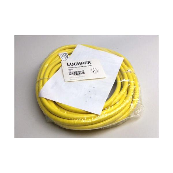 Euchner 100952 Connecting Cable C-MINF10-10X1,0PV09,1-MA-100952 10 pin 9.1m  #A7Euchner 100952接続ケーブルC-Minf10-10x1,0PV09,...