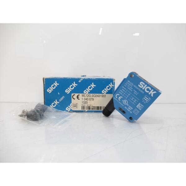 Sick WL12G302431S51 Photoelectric Sens, RetroReflective, Red Light, LEDSick WL12G302431S51 光電センサー、再帰反射、赤色光、LED