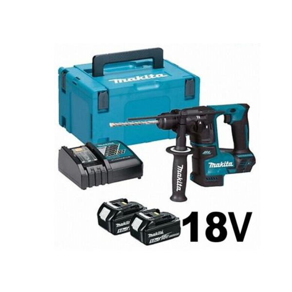 Makita DHR171 BL 18V 2x5.0Ah 680Rpm 4800Bpm 1.2J SDS Plus 3.5lb UPS Charger_220V
