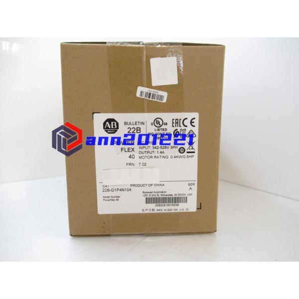 New 1 PCS Allen-Bradley 22B-D1P4N104 22BD1P4N104 AB PowerFlex 40 AC Drive新しい1 PCS Allen-Bradley 22B-D1P4N104 22BD1P4N104...