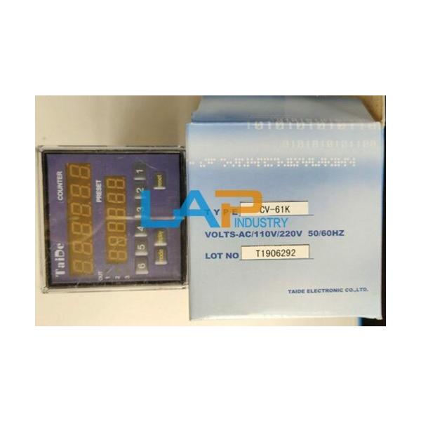 1PCS New For Taide CV-61K Digital Meter Counter CV61K AC/110V/220V 50/60HZ1PCS Taide CV-61KデジタルメーターカウンターCV61K AC/110V/22...