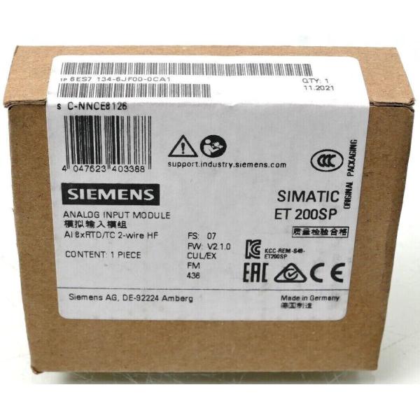 Siemens SIMATIC ET 200SP | 6ES7 134-6JF00-0CA1 | FS:07 | FW: V2.1.0Siemens Simatic et 200sp | 6ES7 134-6JF00-0CA1 | FS：0...
