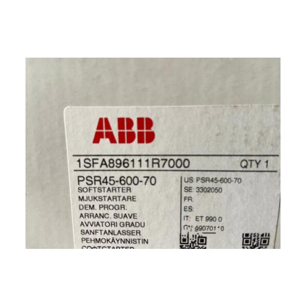 1PCS  ABB PSR45-600-70 PLC Module Soft Starter1PCS ABB PSR45-600-70 PLCモジュールソフトスターター