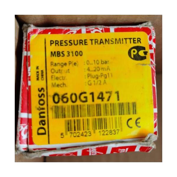 1PCS New Danfoss pressure transmitter MBS 3100 060G1471 In Box#QW1PCS新しいダンフォス圧力送信機MBS 3100 060G1471ボックス＃QW