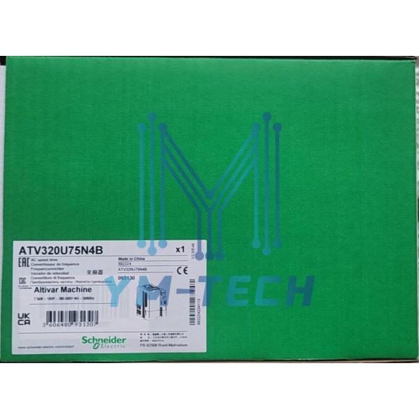 New Schneider Electric ATV320U75N4B Altivar 320 Variable Drive 3-P 10HP新品 シュナイダーエレクトリック ATV320U75N4B Altivar 320 可変ドライブ ...