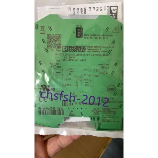 1 PCS NEW Phoenix signal isolator multiplier MINI MCR-SL-UI-2I-NC 28641761 PCS New Phoenix Signal Isolator Multiply Mini...