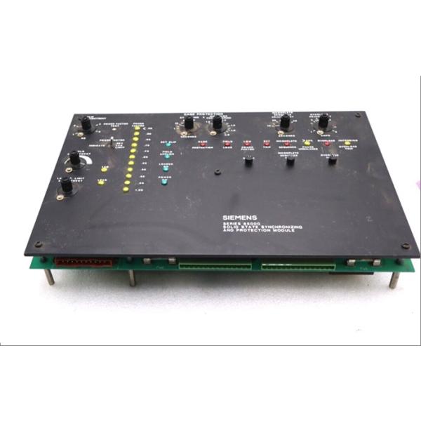 SIEMENS SERIES 85000 SOLID STATE SYNCHRONIZING AND PROTECTION MODULE STOCK #2350Siemensシリーズ85000ソリッドステート同期および保護モジュールストック...