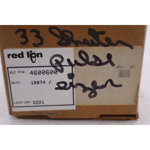 RED LION CONTROLS 4600600 / 4600600 STOCK K-2832Red Lion Controls 4600600 /4600600ストックK-2832