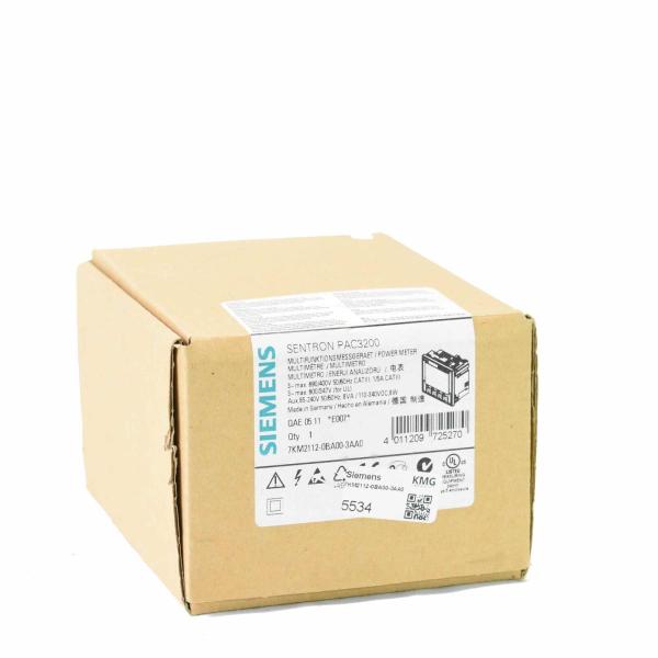 Siemens SENTRON Messgerat 7KM PAC320 7KM2112-0BA00-3AA0 -new-Siemens Sentron Messgerat 7km PAC320 7KM2112-0BA00-3AA0 -NEW-