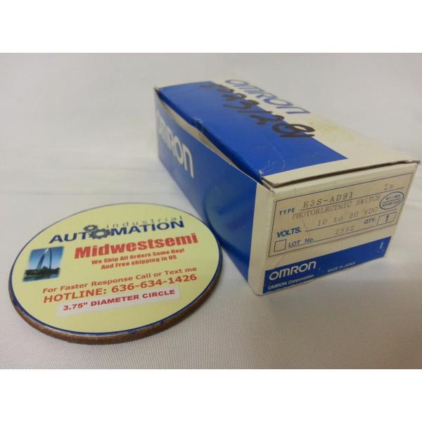 OMRON E3SAD91 PHOTOELECTRIC SWITCH 1030VDC SHIPS SAME BINESS DAYオムロン E3SAD91 光電スイッチ 1030VDC