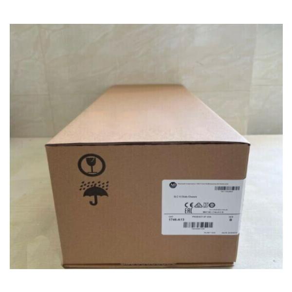 New AB 1746-A13 Factory Sealed SER B SLC 500 13 Slots PLC Chassis Rack 1746A13New AB 1746-A13工場シールされたSer B SLC 500 13スロッ...