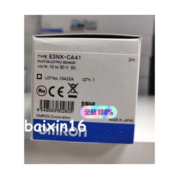 1PC NEW OMRON E3NX-CA41 color fiber amplifier1PC New Omron E3NX-CA41カラーファイバーアンプ