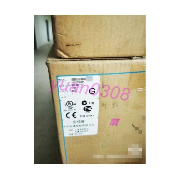 1PSC new delta VFD075B43A inverter DHL quick deliv1PSCニューデルタVFD075B43AインバーターDHLクイックデリブ