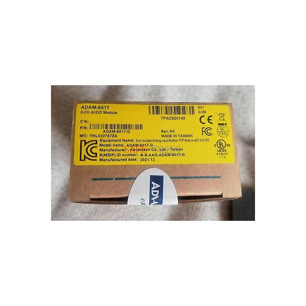 1PCS NEW ADVANTECH 8-CH AI/DO Module ADAM-6017-D1 個の新しい ADVANTECH 8 チャンネル AI/DO モジュール ADAM-6017-D