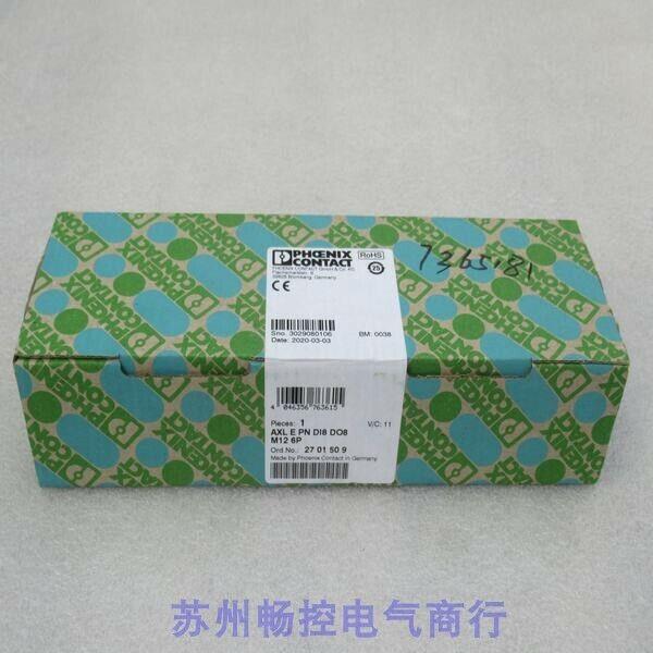 1pcs New Phoenix AXL E PN DI8 DO8 M12 6P1PCS New Phoenix Axl E PN DI8 DO8 M12 6P