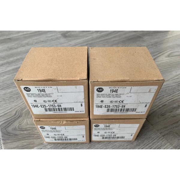 1pcs New Allen-Bradley 194E-E25-1753-6N1PCS New Allen-Bradley 194E-E25-1753-6n
