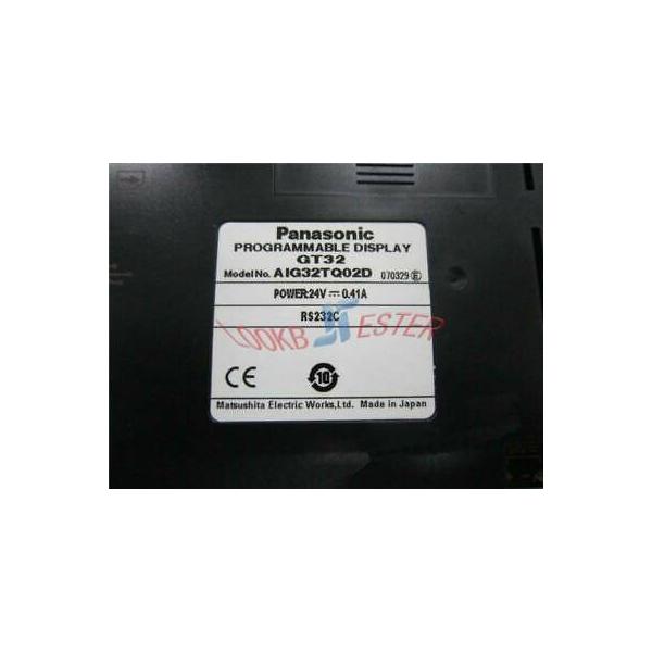 one New Panasonic Programmable Display AIG32TQ02DR replace AIG32TQ02D1つの新しいパナソニックプログラム可能なディスプレイAIG32TQ02DRは、AIG32TQ02Dを置...
