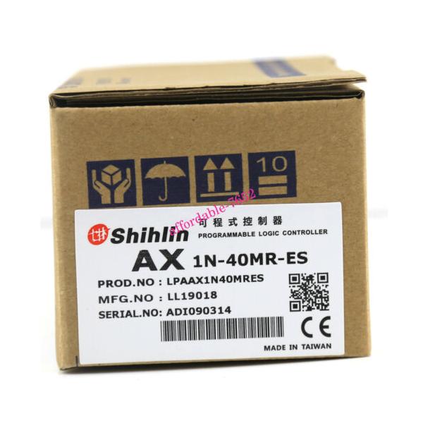 NEW SHIHLIN AX1N-40MR-ES PLC Programmable Controller   or新しいShihlin AX1N-40MR-ES PLCプログラマブルコントローラーまたは