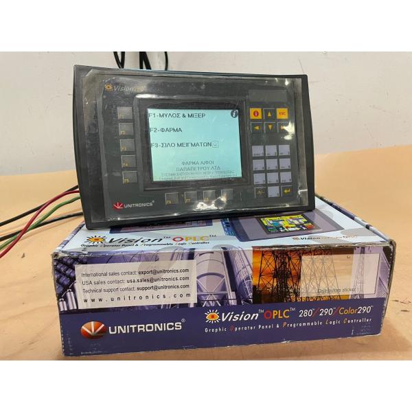 UNITRONICS Programmable Logic Controller PLC 280 VISION V280-18-B20BUnitronicsプログラム可能なロジックコントローラーPLC 280 Vision V280-18-...