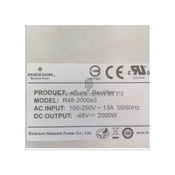 Vertiv/Emerson R48-2000e3 2000W Rectifier Module 1PCSVertiv/Emerson R48-2000E3 2000W整流器モジュール1PCS