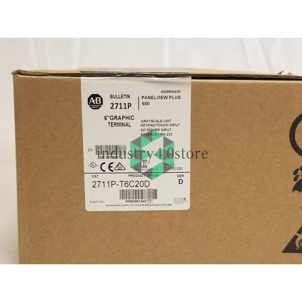 NEW ALLEN BRADLEY 2711PT6C20D PANELVIEW PLUS 2711P-T6C20D新しいAllen Bradley 2711PT6C20D PanelView Plus 2711P-T6C20D