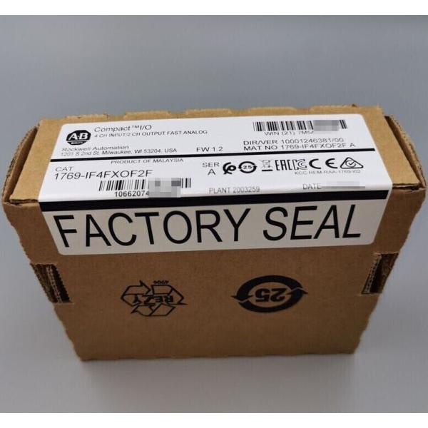 New Sealed 1769-IF4FXOF2F CompactLogix High Speed I/O Moudle AB 1769IF4FXOF2F新しいシール1769-IF4FXOF2F CompactLogix高速I/O Moud...