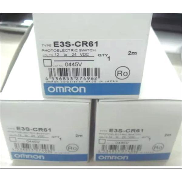 Omron E3SCR61 Photoelectric Switch SensE3SCR61 1030VDC 2Mオムロン E3SCR61 光電スイッチ SensE3SCR61 1030VDC 2M