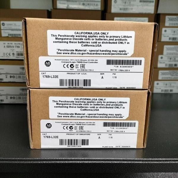 Allen-Bradley 1769-L32E /A CompactLogix EtherNet Proces750KB 1769L32EAllen-Bradley 1769-L32E /A CompactLogix EtherNet プロ...