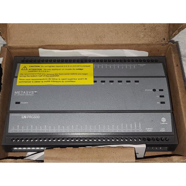 Johnson Controls LN-PRG600-12 Programable Controller With 16 UI 12 UO &amp; LNS WRLSJohnson Controls LN-PRG600-12 プログラマブ...