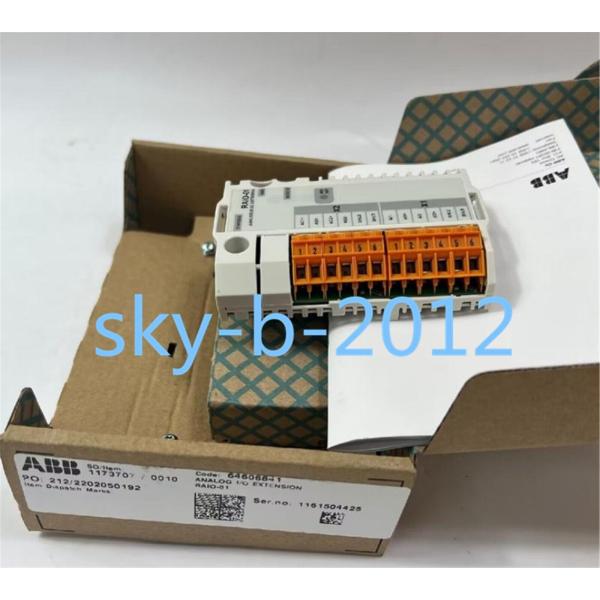 1 PCS ABB frequency converter analog I/O expansion module RAIO-011 PCS ABB周波数コンバーターアナログI/O拡張モジュールRAIO-01