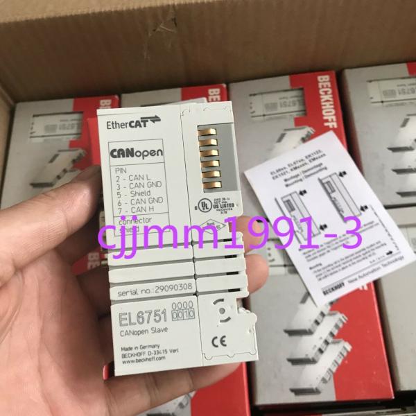 1PC NEW BECKHOFF module EL6751 EL675100101PCベッコフモジュール EL6751 EL67510010