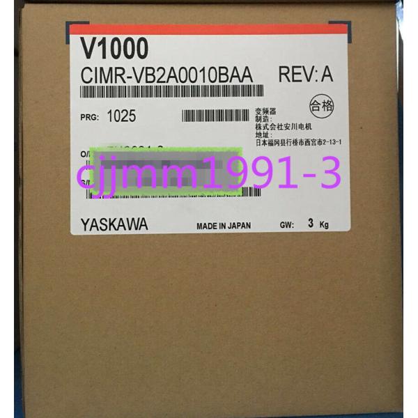 1PC NEW YASKAWA Inverter CIMR-VB2A0010BAA1PC 新安川インバータ CIMR-VB2A0010BAA