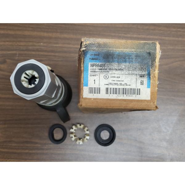Crouse Hinds NPR6465 Non-metallic Connector 60A 3W4P 600V NEWCrouse Hinds NPR6465非金属コネクタ60A 3W4P 600V新品